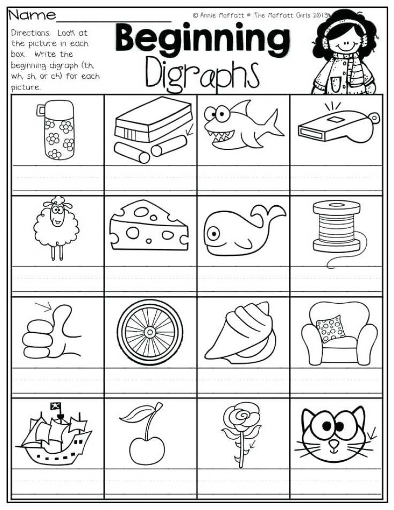 Articulation Worksheets Free Sh Ch Printable Activities For Free - Free ...