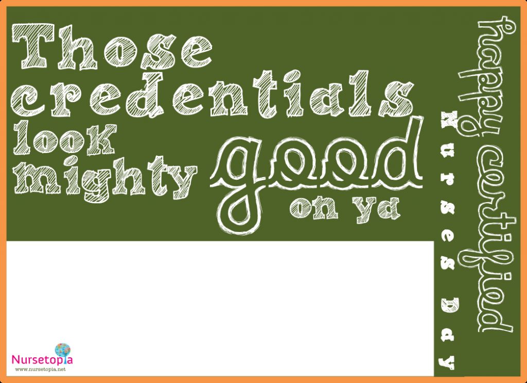 Celebrate Certified Nurses Day, March 19Th, With Free, Printable ...