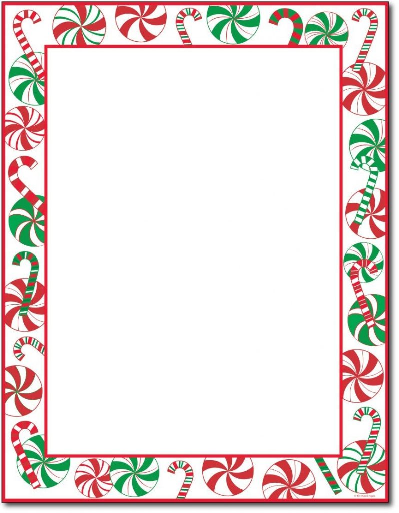 Christmas Letter Paper Free Printable | Meinlhj - Free Printable ...