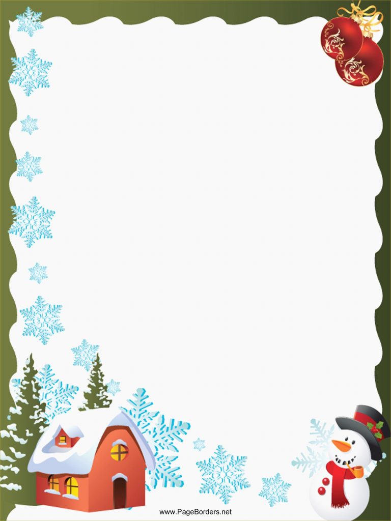 Christmas Letterhead Paper Unique Thinking About Free Printable - Free ...