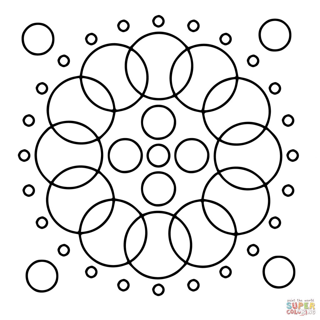 Circle Mandalas Coloring Pages | Free Coloring Pages - Free Printable ...