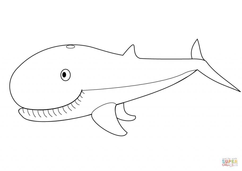 Coloring Pages : Cute Whale Coloring Page Free Printable Pages - Free ...