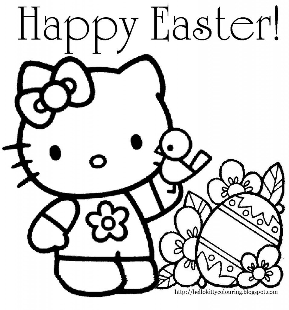 Coloring Pages ~ Printable Easter Coloring Pages Easter Coloring - Free ...