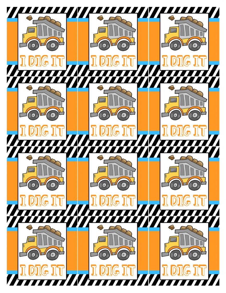 Free Printable Construction Invitations