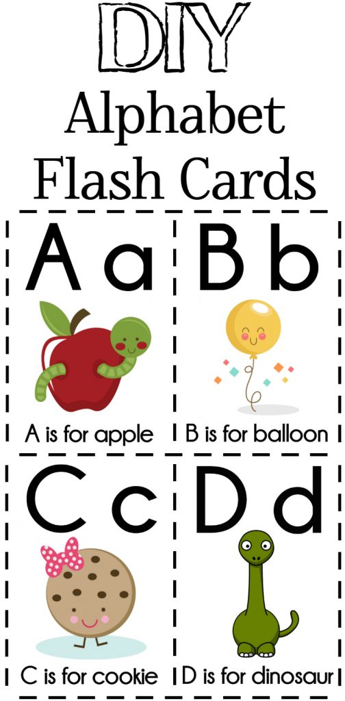 Diy Alphabet Flash Cards Free Printable | Alphabet Games - Free ...