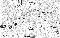 Doodle Art To Print For Free - Doodle Art Kids Coloring Pages - Free ...