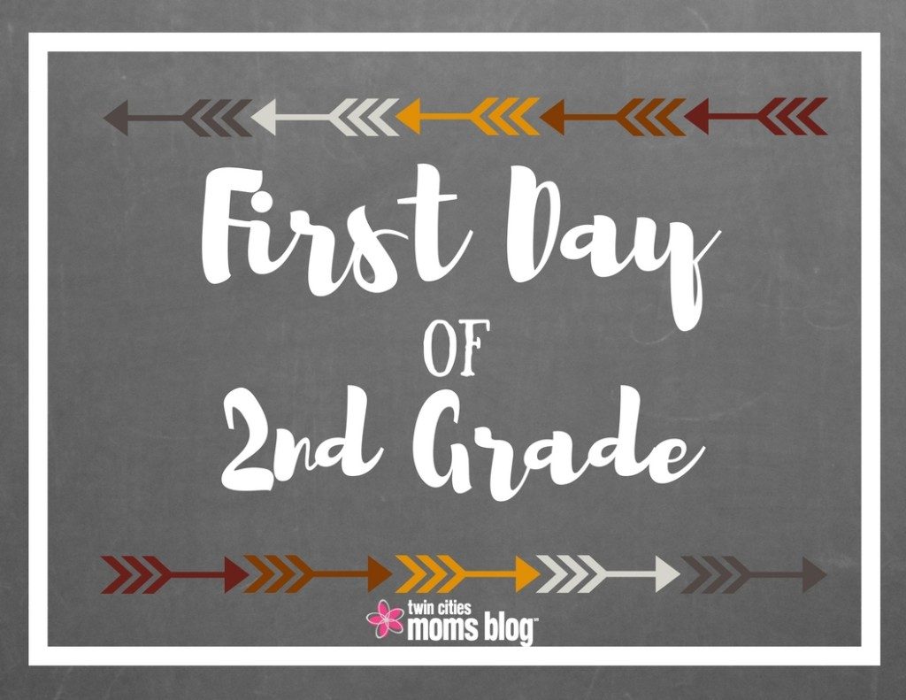 First Day Of School Signs: Free Printable - First Day Of Second Grade ...