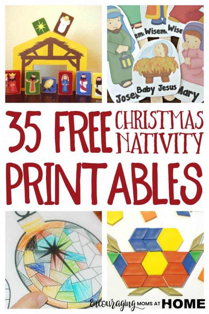 Free Christmas Nativity Printables And Coloring Pages - Free Printable ...