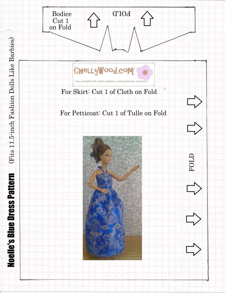 Easy Barbie Clothes Patterns Free Printable