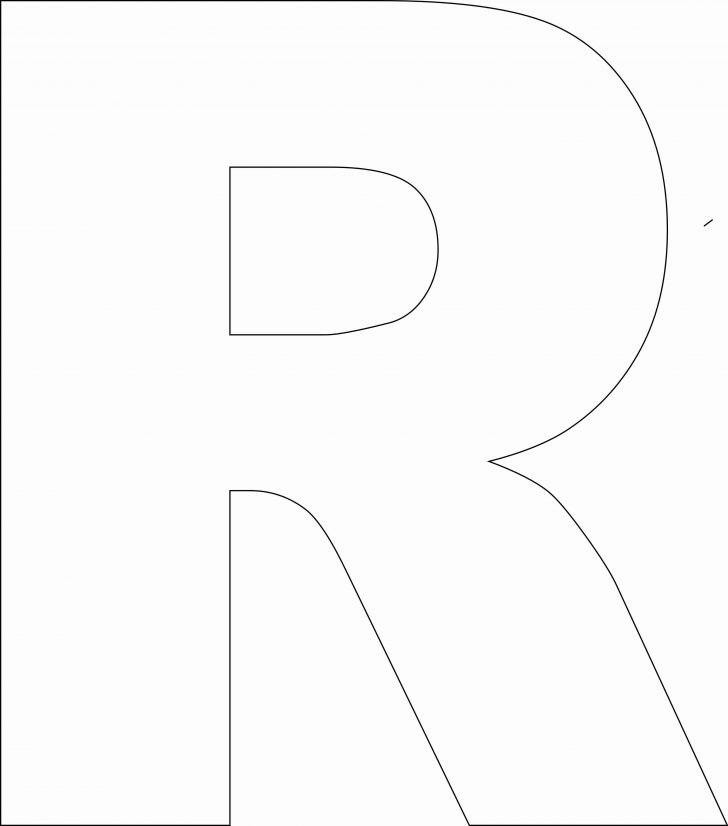 Free Printable Alphabet Template Upper Case - Free Printable Letter ...