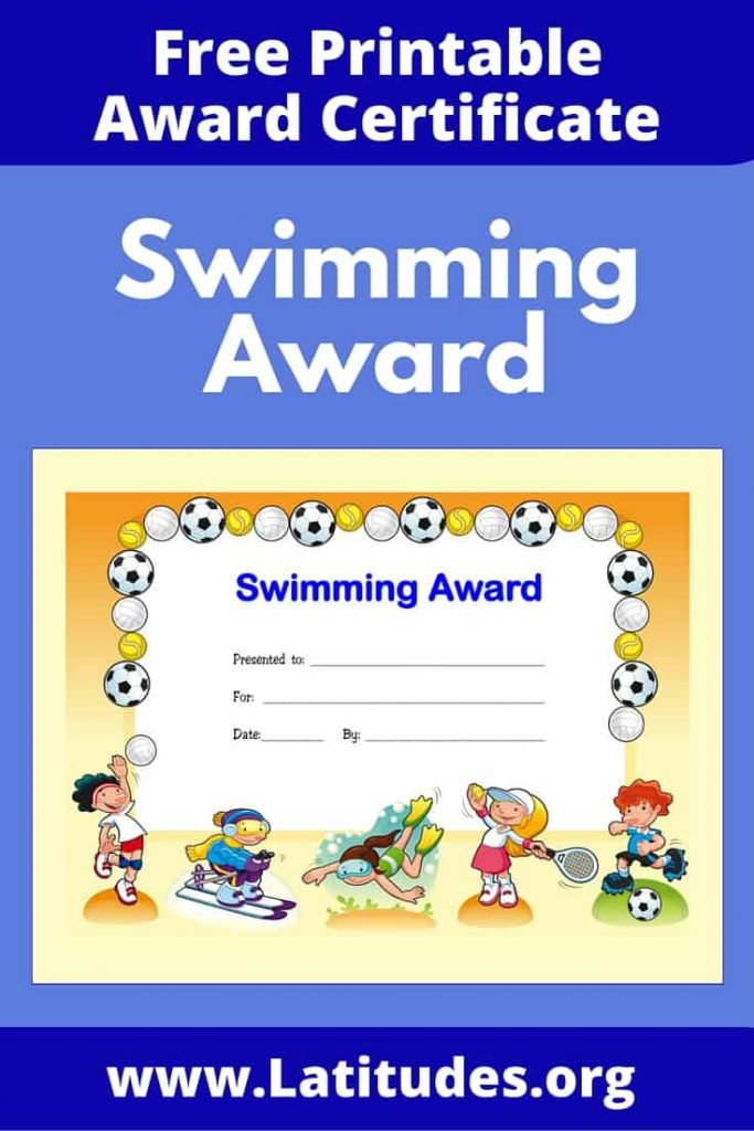 Free Printable Award Certificates For Kids | Acn Latitudes - Free ...