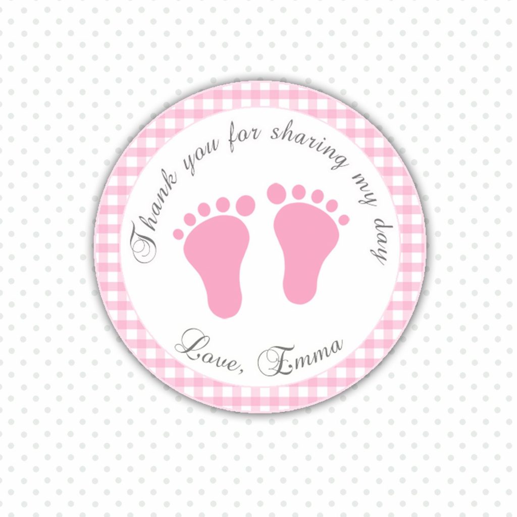 Free Printable Baby Shower Favor Stickers - Baby Shower Ideas - Free ...