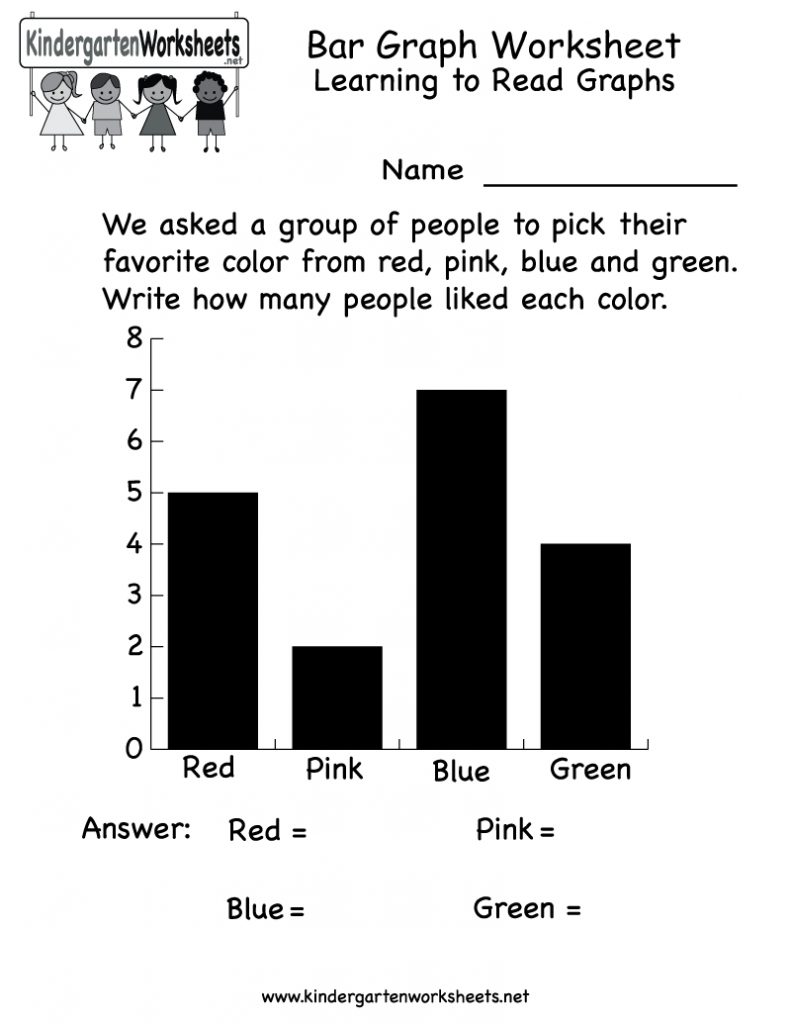 Free Printable Bar Graph Worksheet For Kindergarten - Free Printable ...