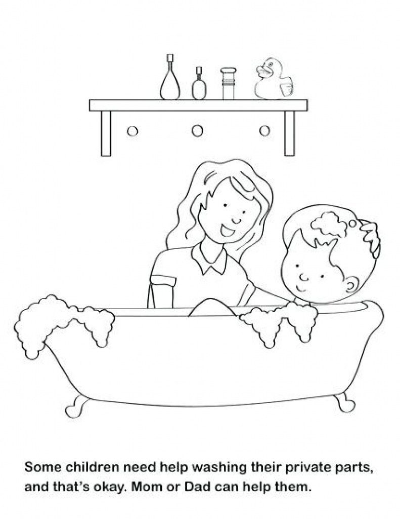 Free Printable Good Touch Bad Touch Coloring Book | Free Printable ...