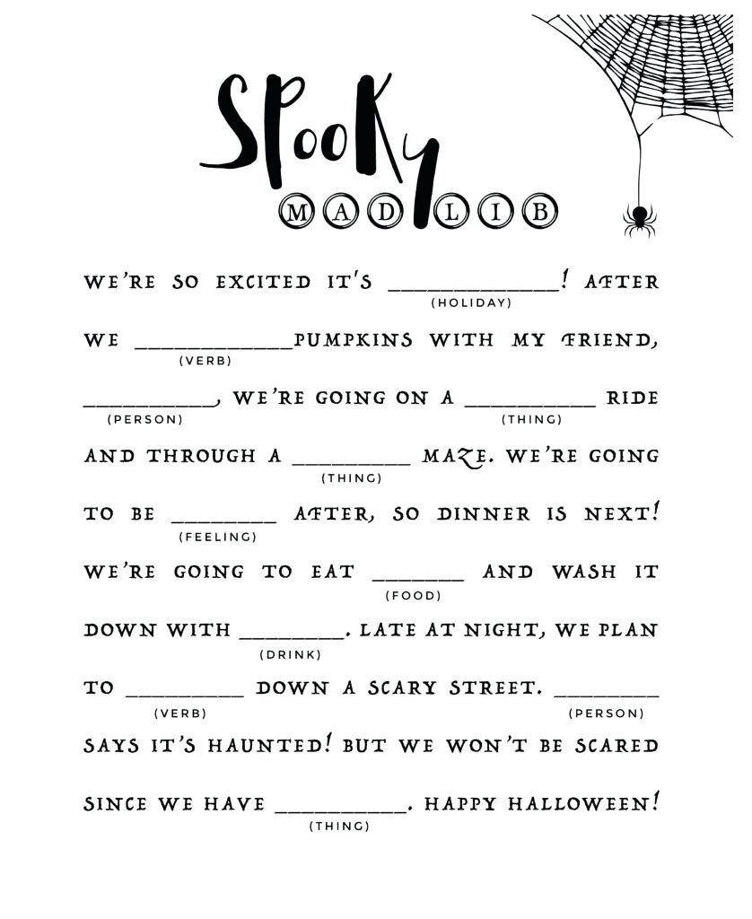 Free Printable Mad Libs For Middle School Students | Free Printable ...