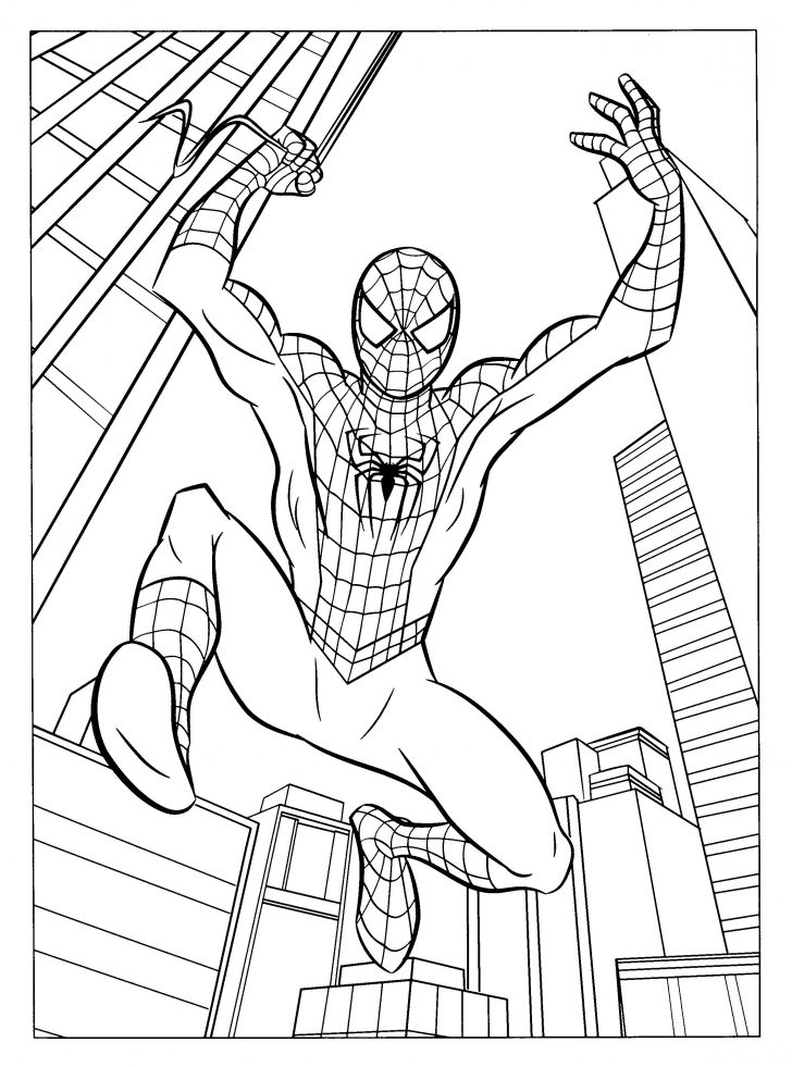 Free Printable Spiderman Coloring Pages For Kids | Noni And - Free ...