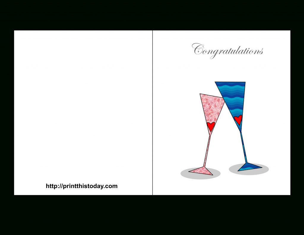 Free Printable Wedding Congratulations Cards - Free Printable ...