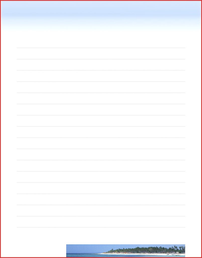 Free Printable Stationary