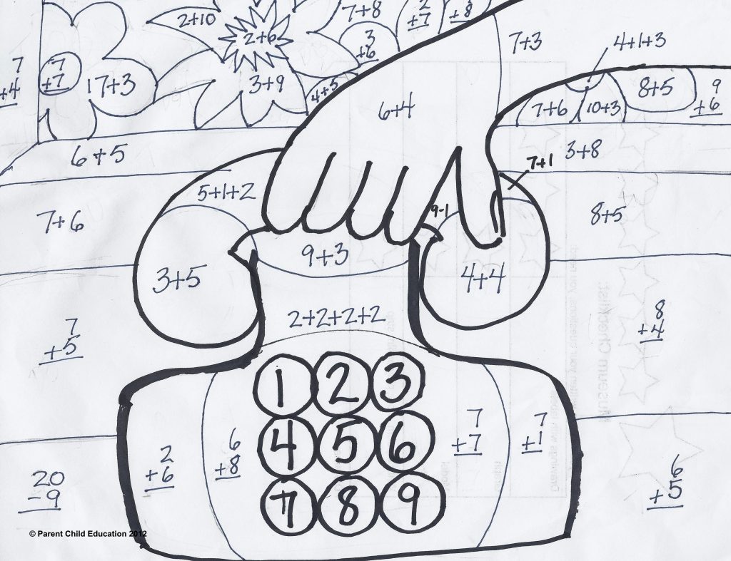 Free Printable Math Coloring Worksheets For 2Nd Grade