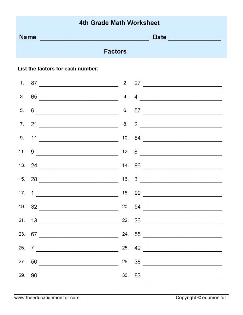 Free Printable Maths Worksheets Ks1