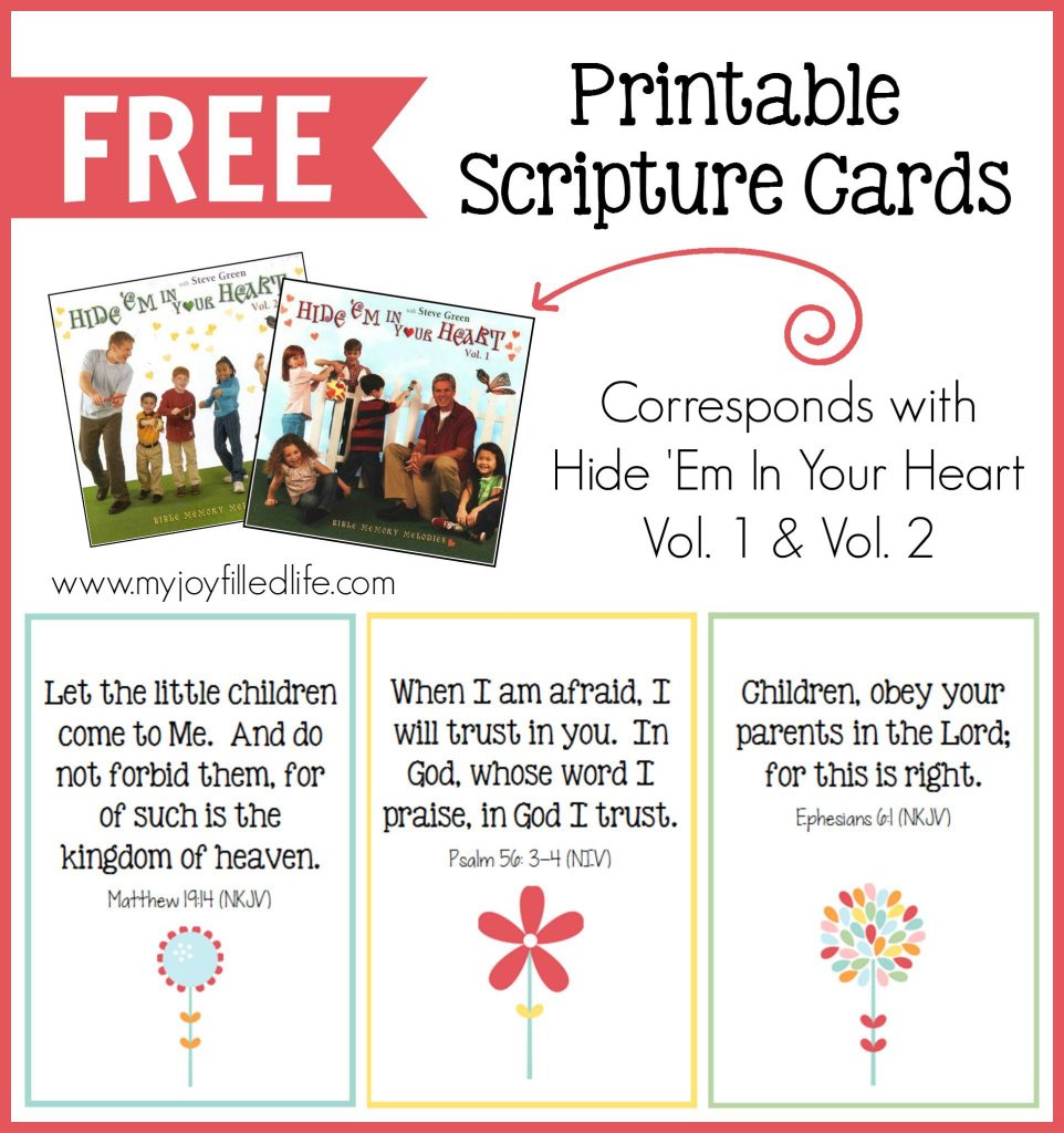 Free Printable Bible Verse Cards