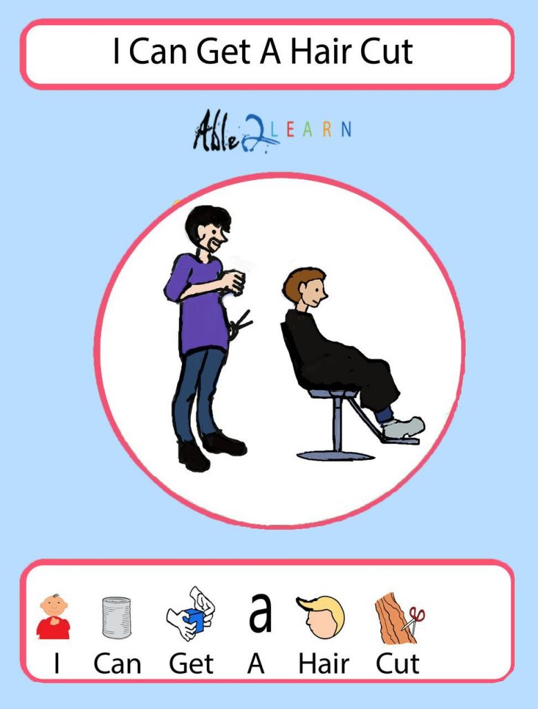 I Can Get A Haircut Boys Version: Social Story: Pages 12 | Autism ...