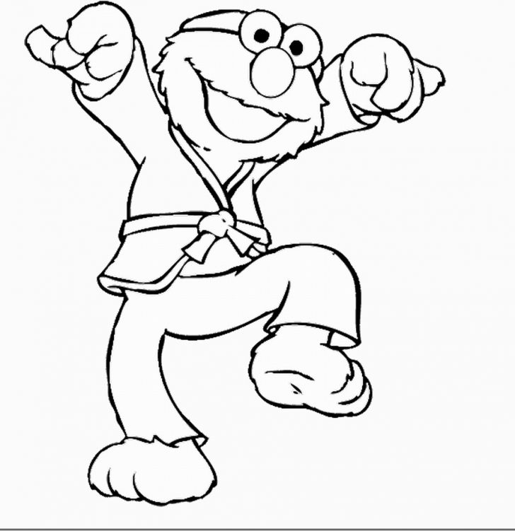 Karate Coloring Pages #10164 - Free Printable Karate Coloring Pages