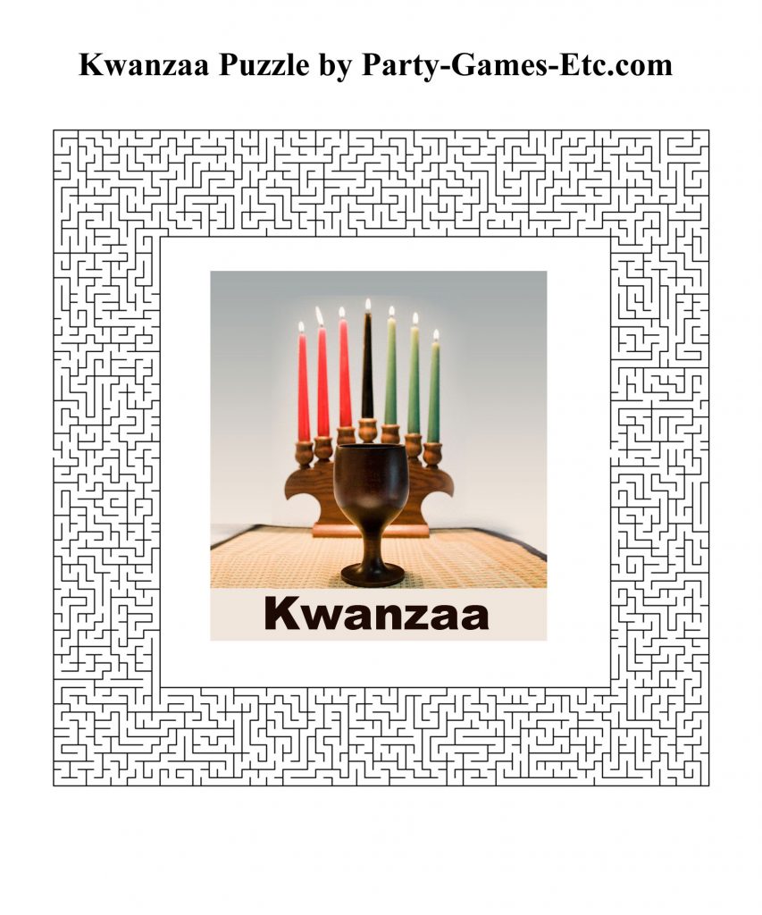Kwanzaa Party Games, Free Printable Games And Activities For A ...