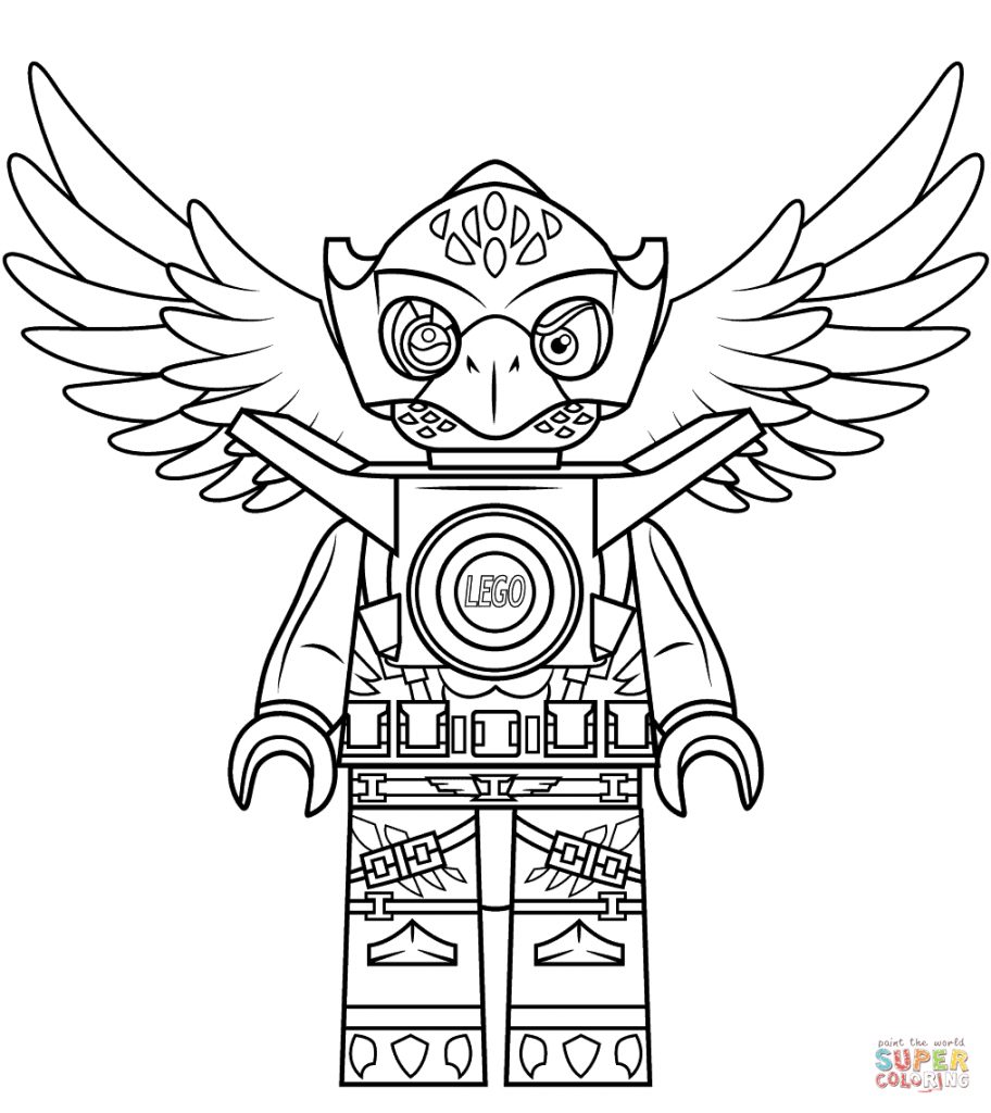 Lego Chima Eagle Eris Coloring Page | Free Printable Coloring Pages ...
