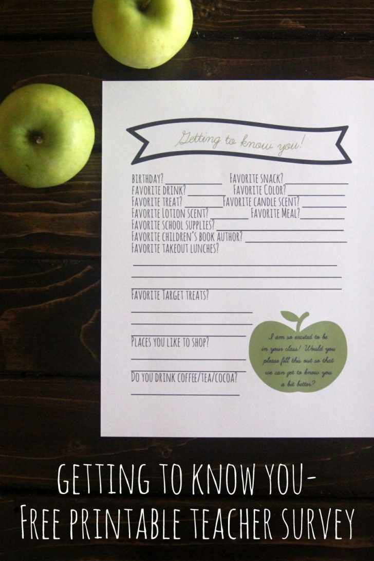 Free Printable Survey Generator