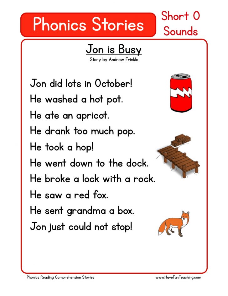 Free Phonics Readers Printable