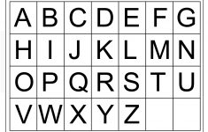 Small Printable Alphabet Letters Free Printable Alphabet Letter - Free ...