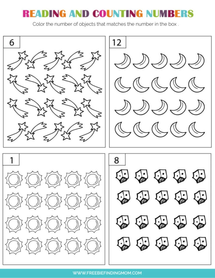 Free Printable Homework For Kindergarten