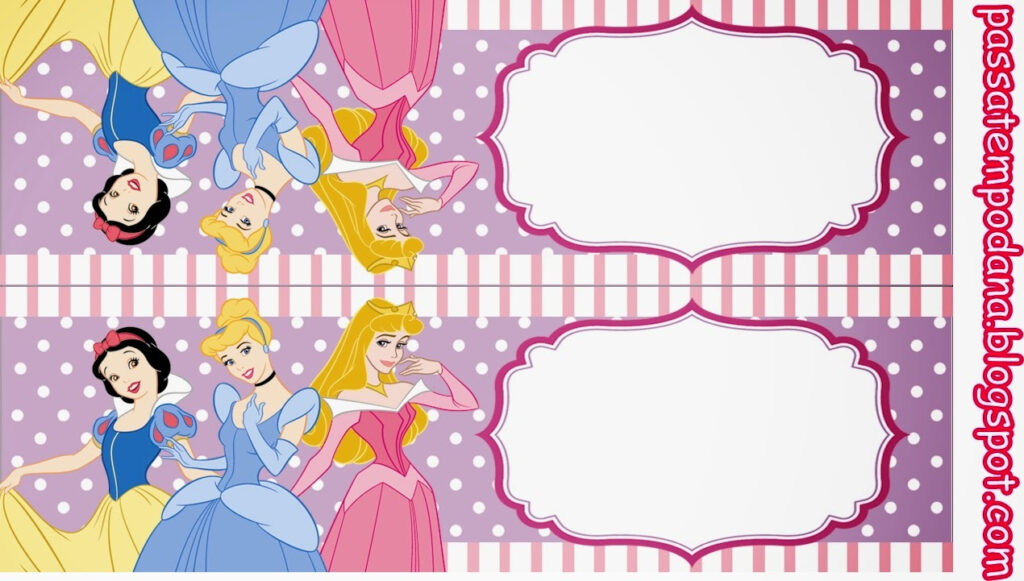 Disney Princess Birthday: Free Printable Candy Bar Labels. - Oh My ...