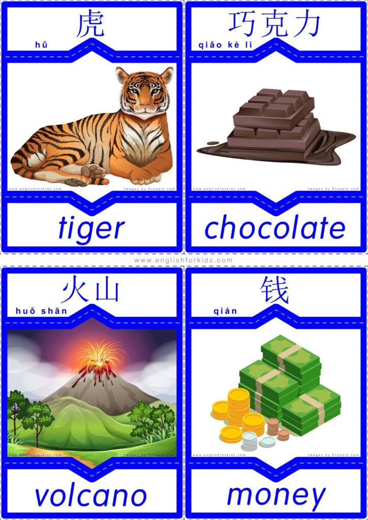 English For Kids Stepstep: 700+ English-Chinese Flashcards - Free ...